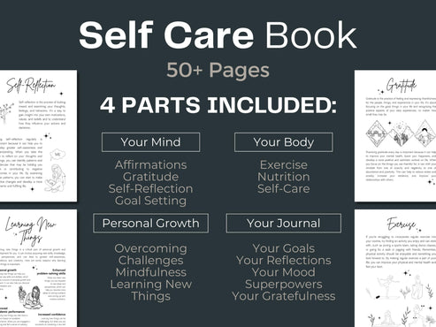 Self Care Book | Manifestation Journal | Soul Care Planner – Nordic ...