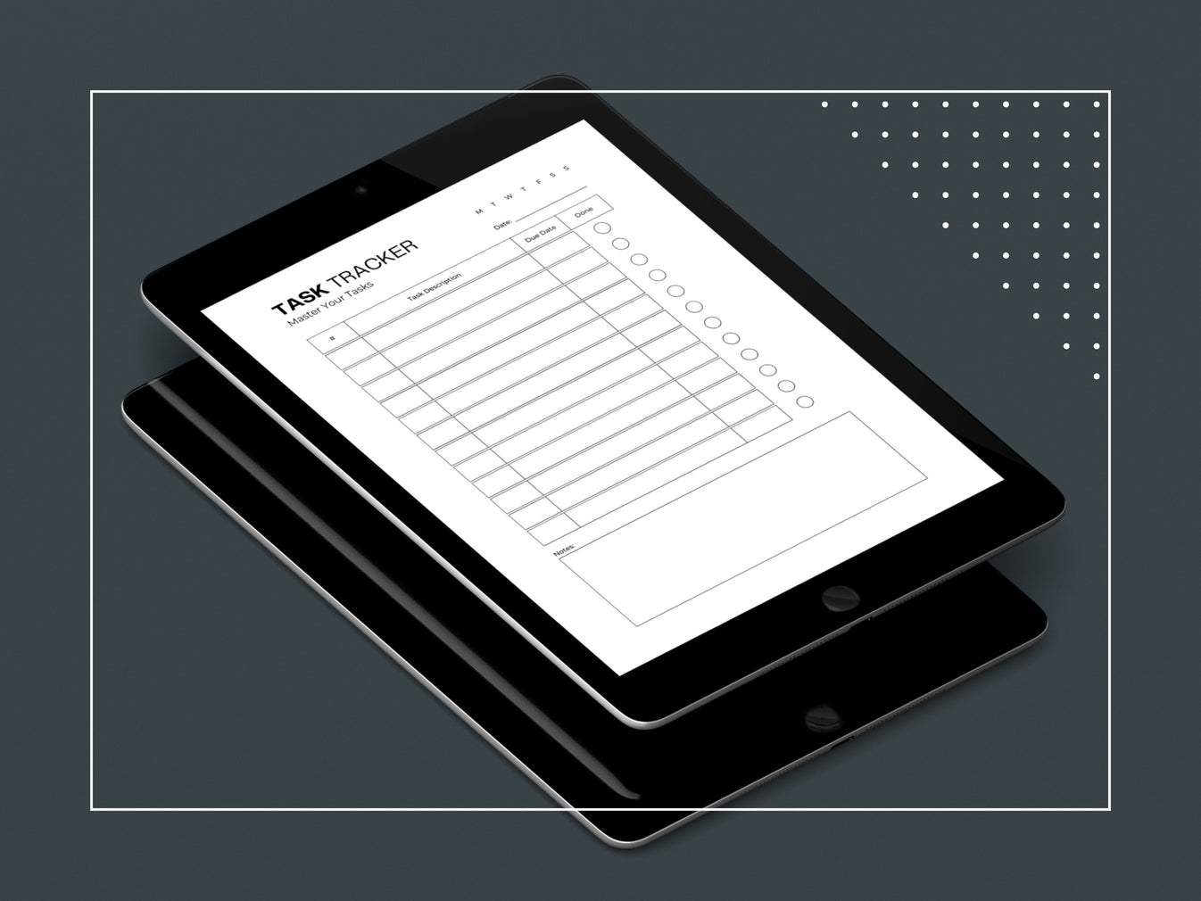 Task Tracker | Daily To Do List | Productivity Planner – Nordic ...